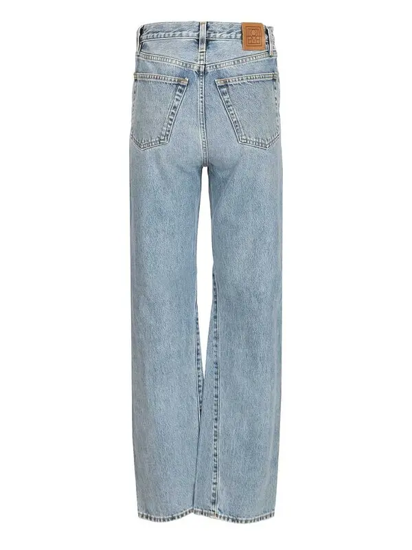 TOTEME Twist Seam Straight Leg Jeans
