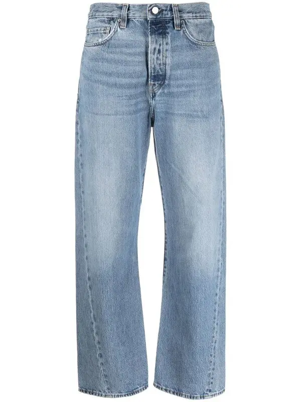 TOTEME Twist Seam Straight Leg Jeans