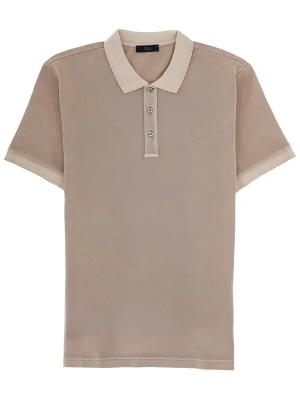 FAY Polo With Logo - Multicolor