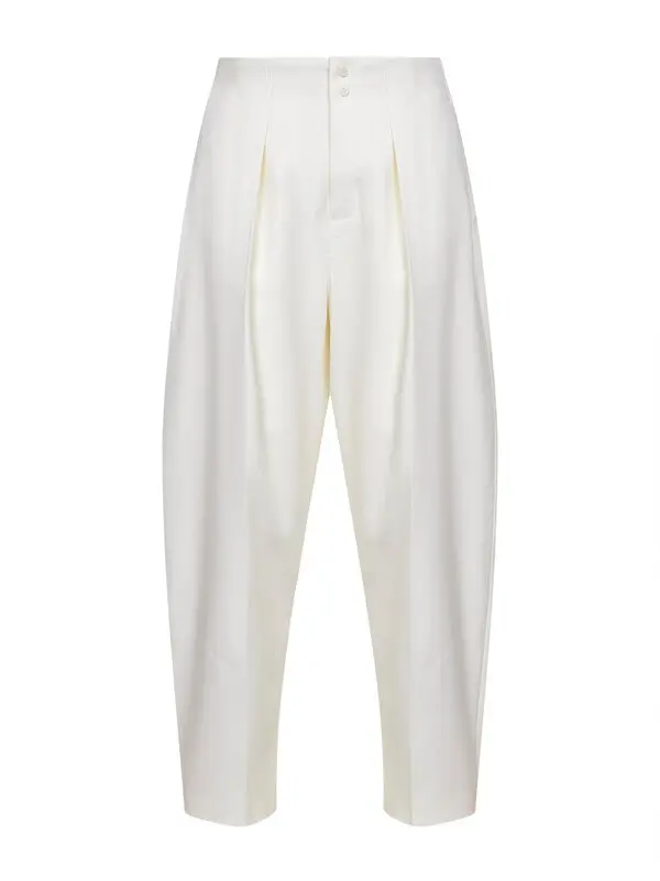 Jacquemus The Moisson Fluid Tailored Cotton Trousers