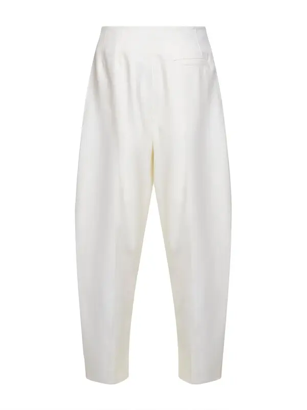 Jacquemus The Moisson Fluid Tailored Cotton Trousers