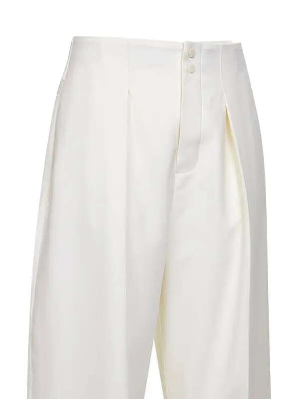 Jacquemus The Moisson Fluid Tailored Cotton Trousers