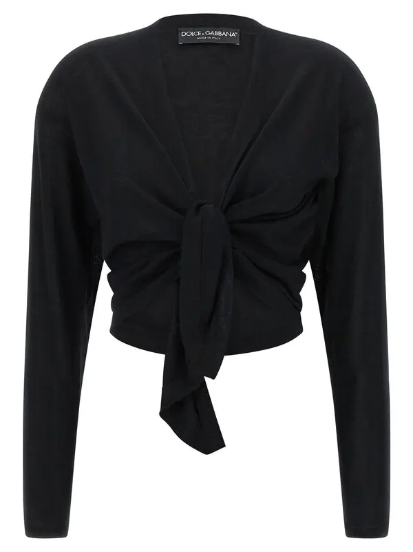 Dolce & Gabbana Cashmere Cardigan - Black