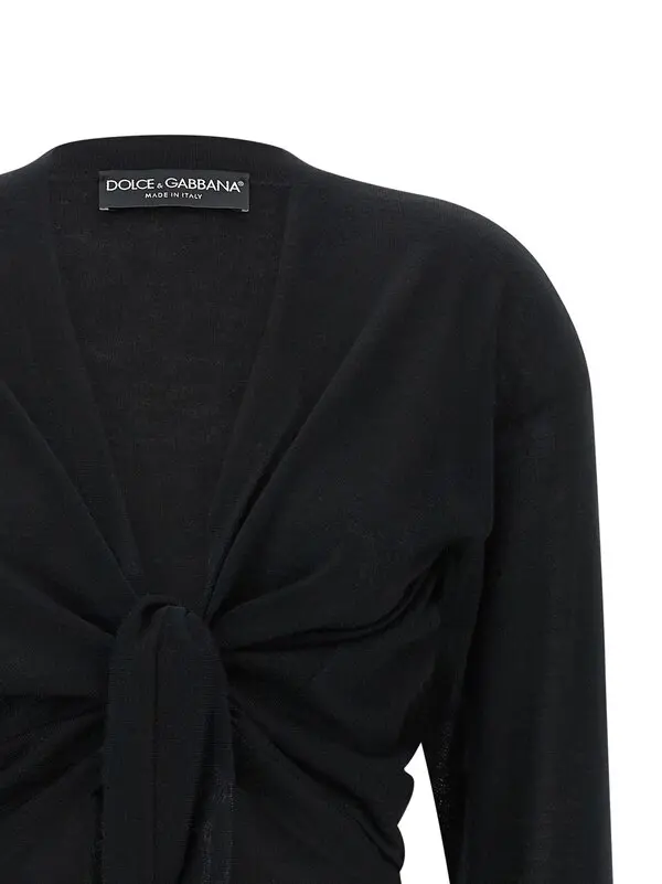 Dolce & Gabbana Cashmere Cardigan - Black