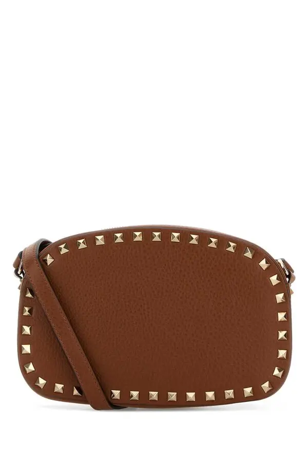 Valentino Garavani Rockstud Crossbody Bag - Brown
