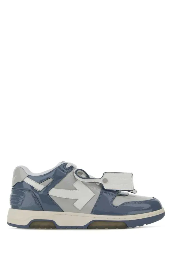 Off-White Two-tone Leather "out Of Office" Sneakers