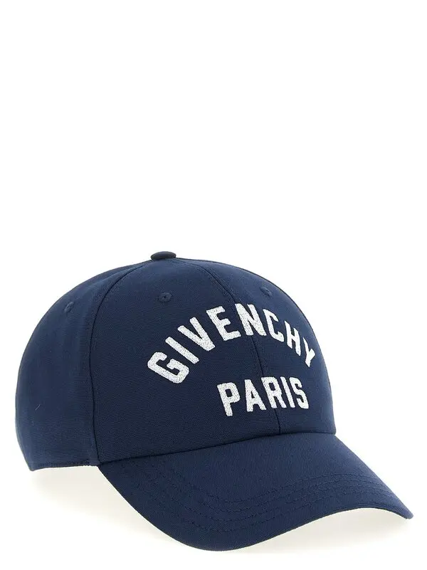 Givenchy Logo Embroidered Cotton Baseball Cap