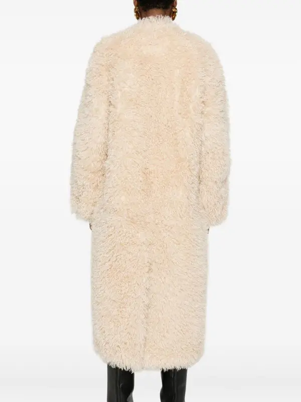 STAND STUDIO Carolina Faux Fur Coat - Multicolor