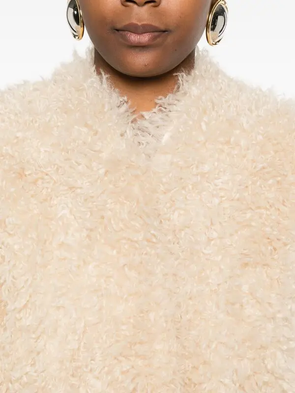 STAND STUDIO Carolina Faux Fur Coat - Multicolor