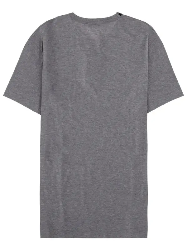 Dolce & Gabbana T-shirt With Heraldic Logo - Gray