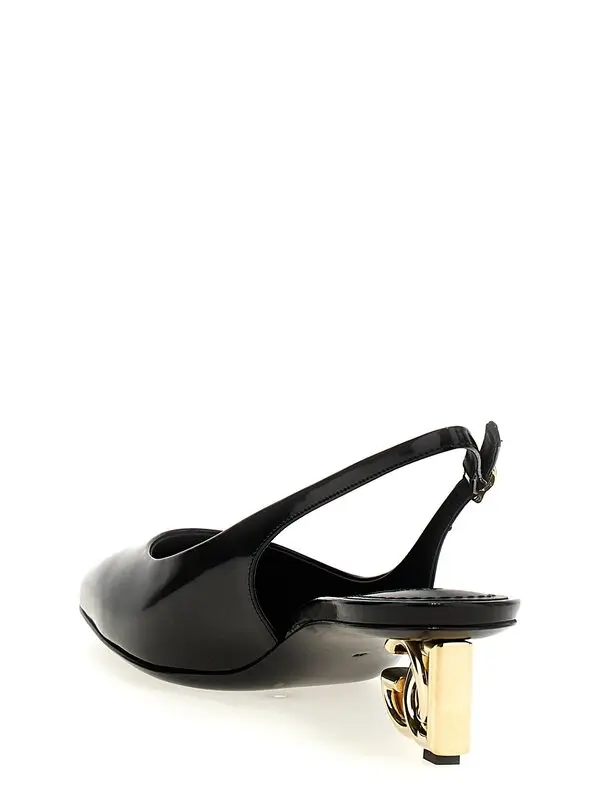Dolce & Gabbana Leather 'jackie New' Slingback Shoes