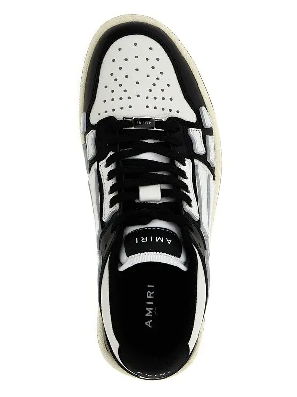 Amiri Skel Top Low Leather Sneakers - Multicolor