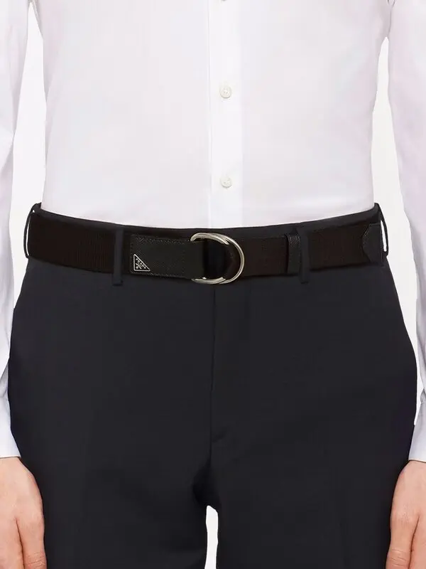 Prada Re-nylon Belt With D-ring Buckle - Multicolor