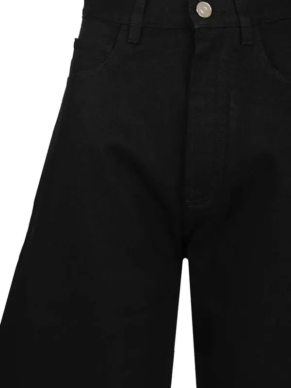 Alaïa Rounded Leg Jeans - Black