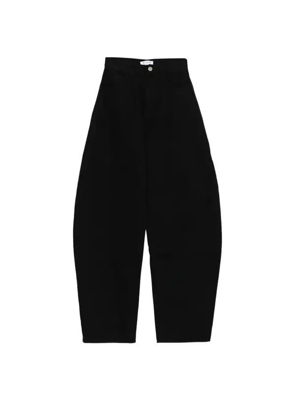 Alaïa Rounded Leg Jeans - Black