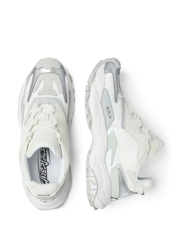 Versace Mercury Leather Sneakers - Multicolor