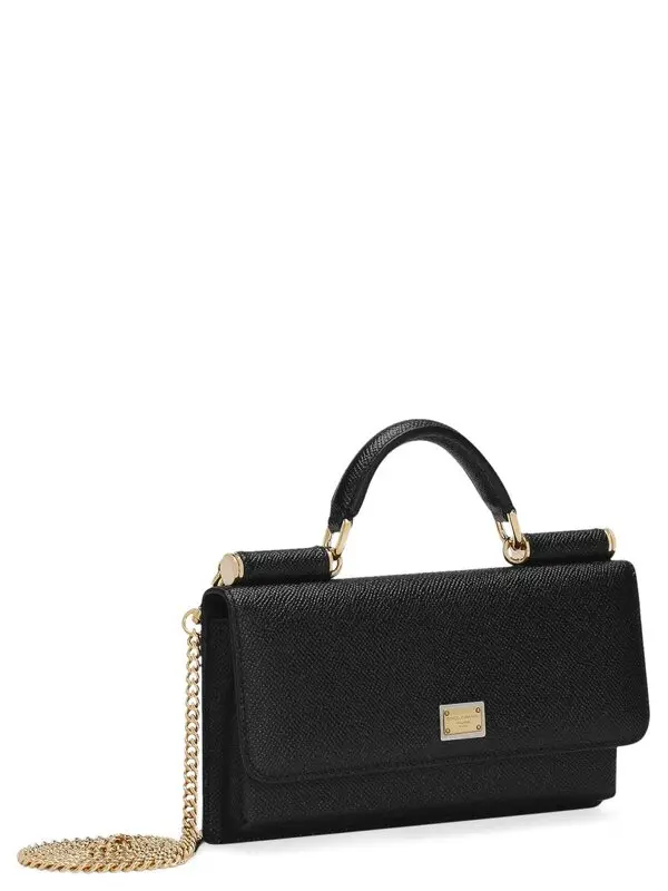 Dolce & Gabbana Calfskin Mini Bag - Black