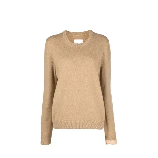 MAISON MARGIELA Wool And Cashmere Blend Pullover - Brown