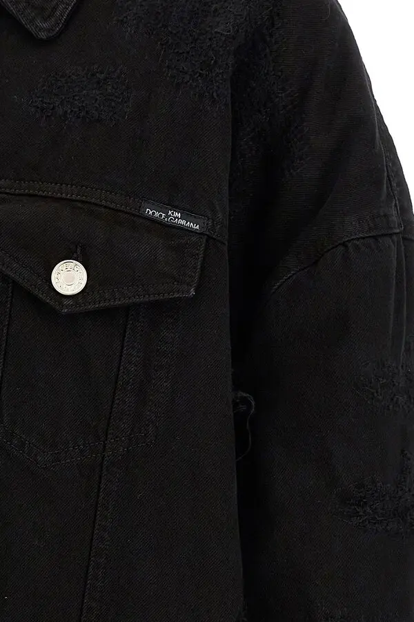Dolce & Gabbana Denim Long Jacket