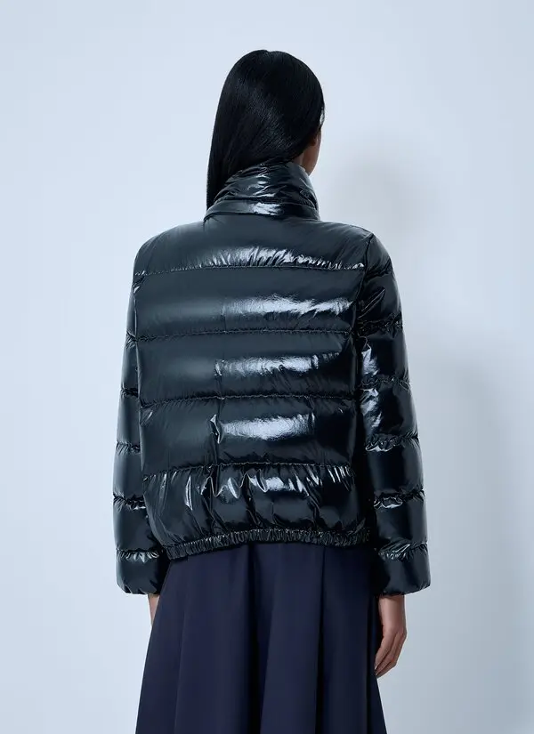 Moncler Andro Short Down Jacket With Hood - Black