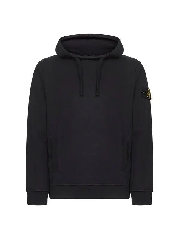 Stone Island Brushed Organic Cotton Hoodie - Multicolor