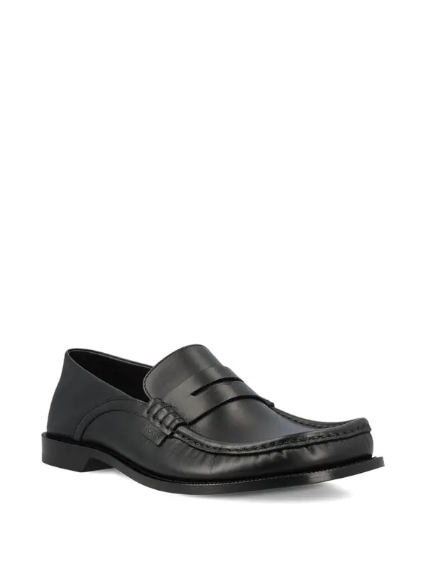 Loewe Campo Leather Loafers - Multicolor