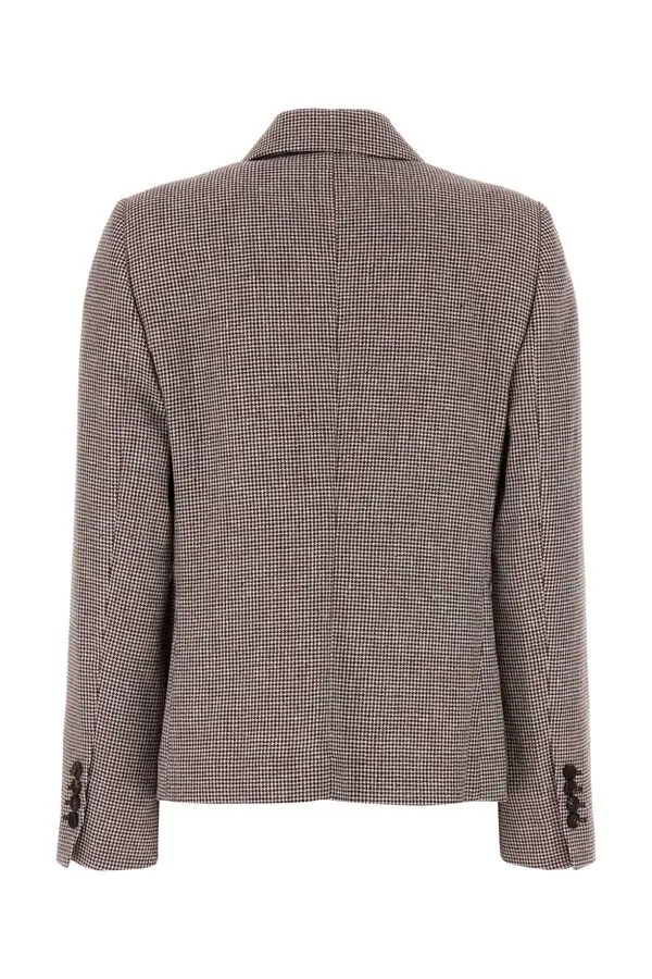 Brunello Cucinelli Embroidered Jersey Blazer - Multicolor