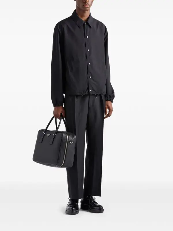 Prada Wool Caban Coat