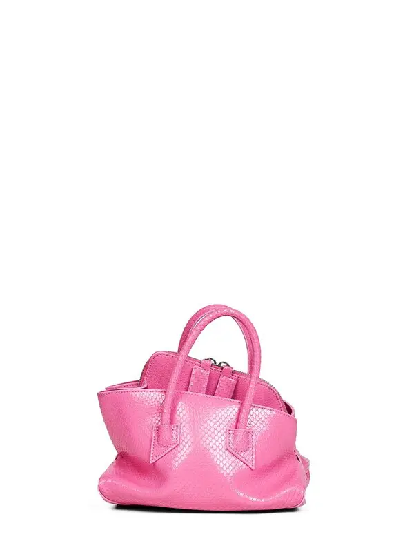 Attico Fuchsia La Passeggiata Mini Top Handle Bag - Multicolor