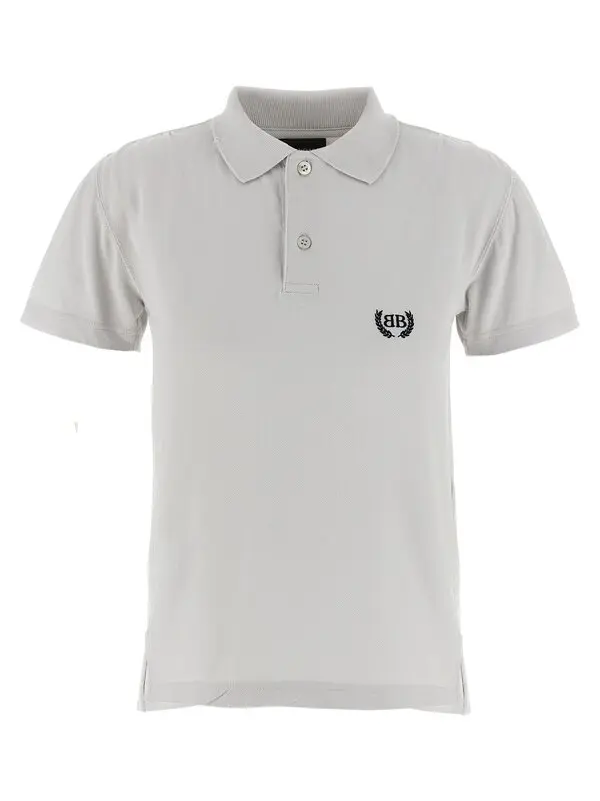 Balenciaga Laurel Classic Polo Shirt - Gray