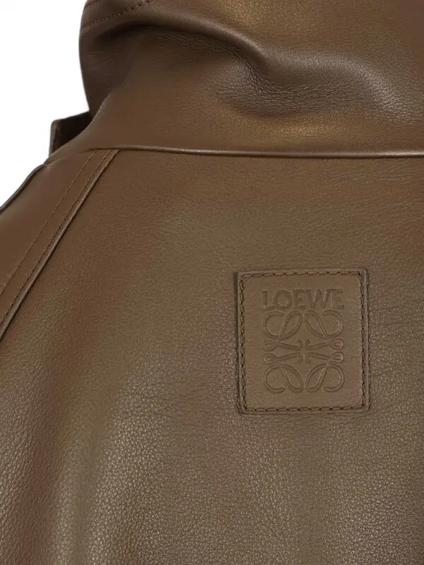 Loewe Short Calfskin Nappa Parka