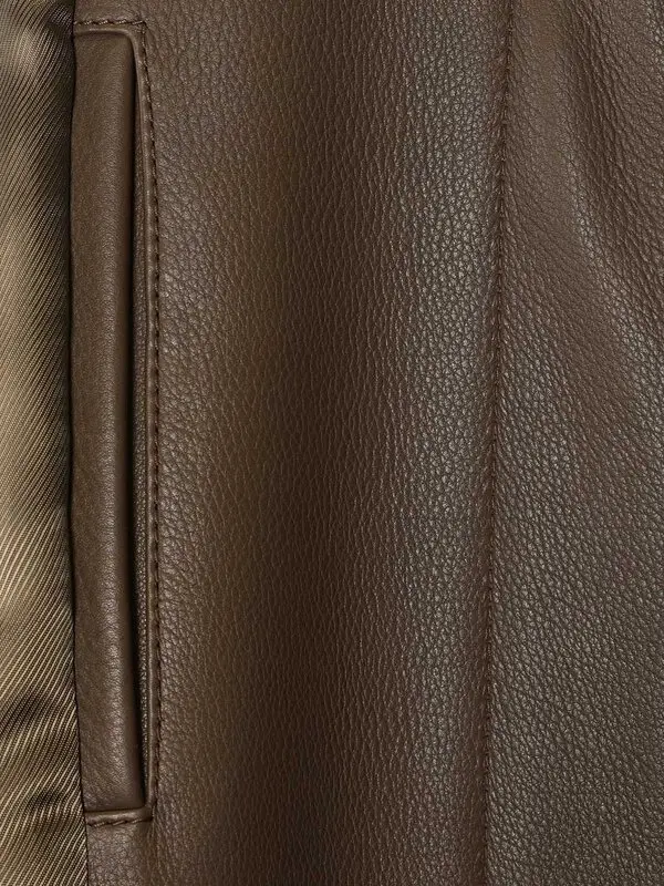 Loewe Short Calfskin Nappa Parka