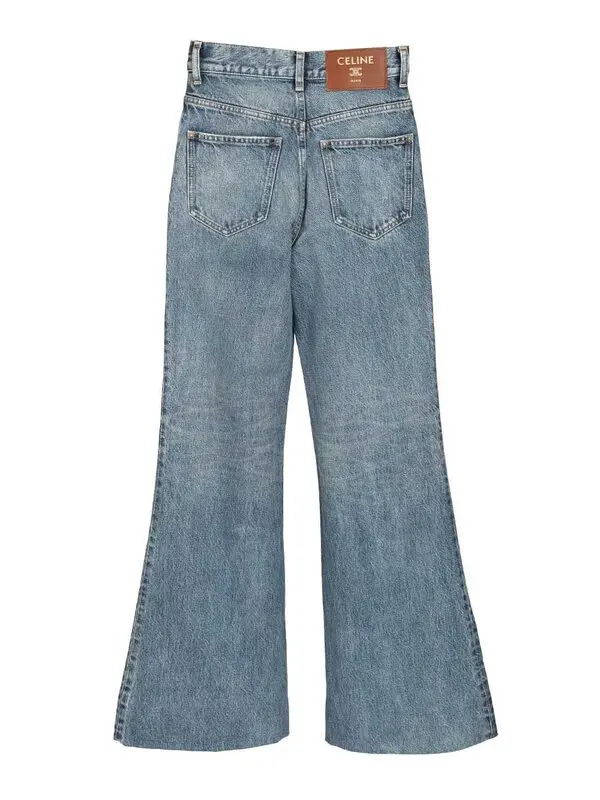 Celine High Waisted Flare Jeans