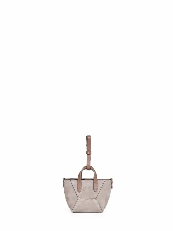 Brunello Cucinelli Duo Micro Bag With Precious Chain