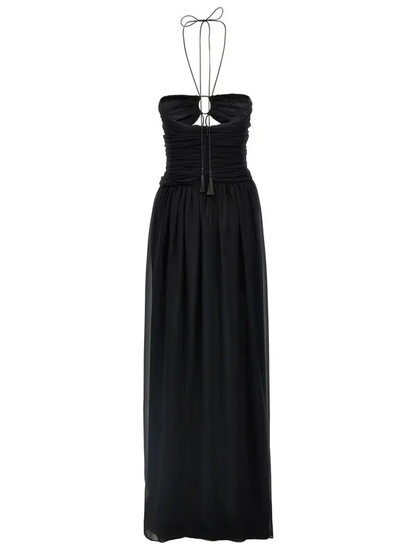 TOM FORD Silk Dress With Cut-out Detail