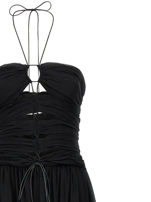 TOM FORD Silk Dress With Cut-out Detail