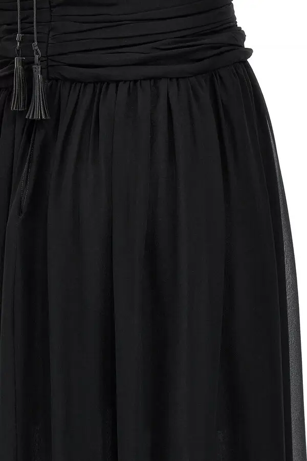 TOM FORD Silk Dress With Cut-out Detail