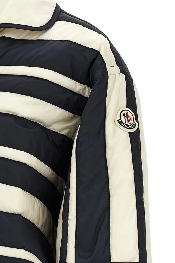 Moncler Striped Technical Fabric Shirt