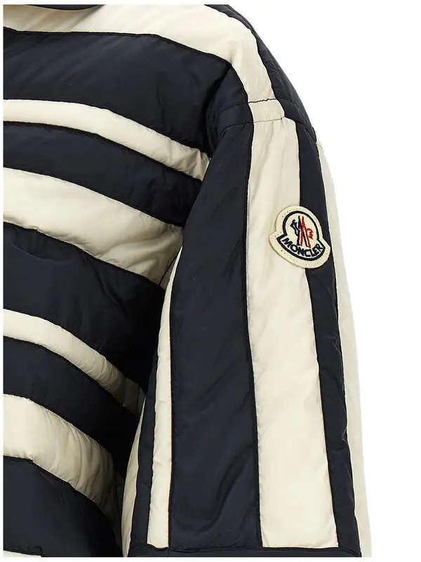Moncler Striped Technical Fabric Shirt