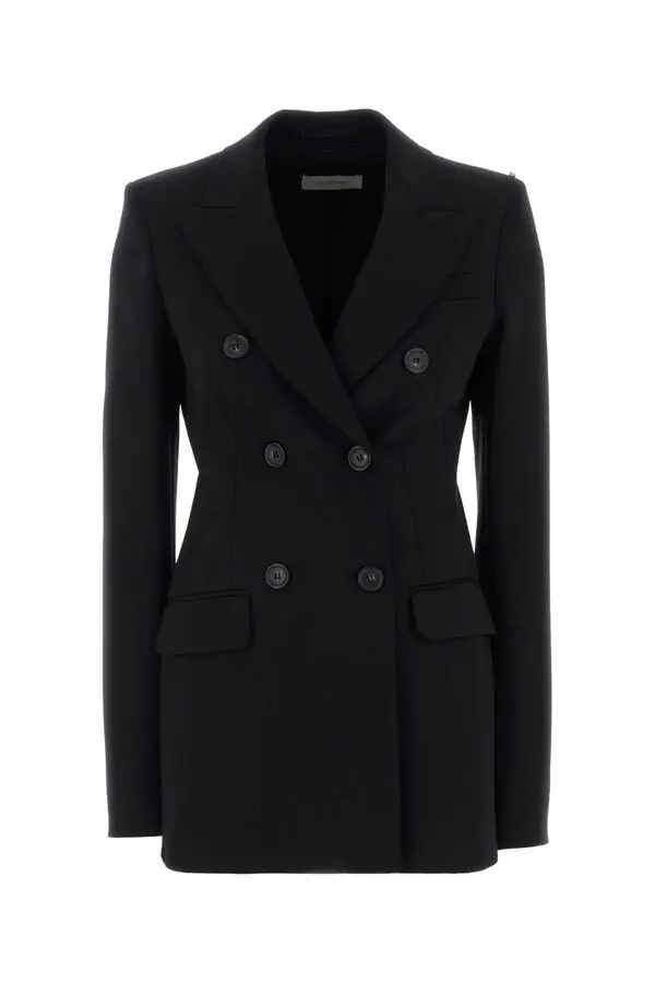 Sportmax Stretch Jersey Arco Blazer - Black