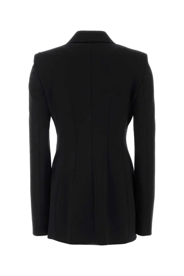 Sportmax Stretch Jersey Arco Blazer - Black