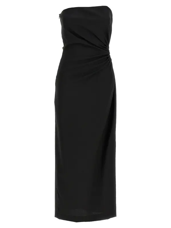Max Mara Silva Long Dress - Black