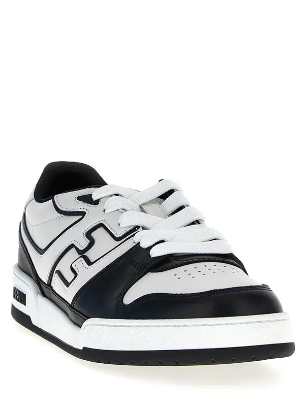 Fendi Match Leather Sneakers - Multicolor