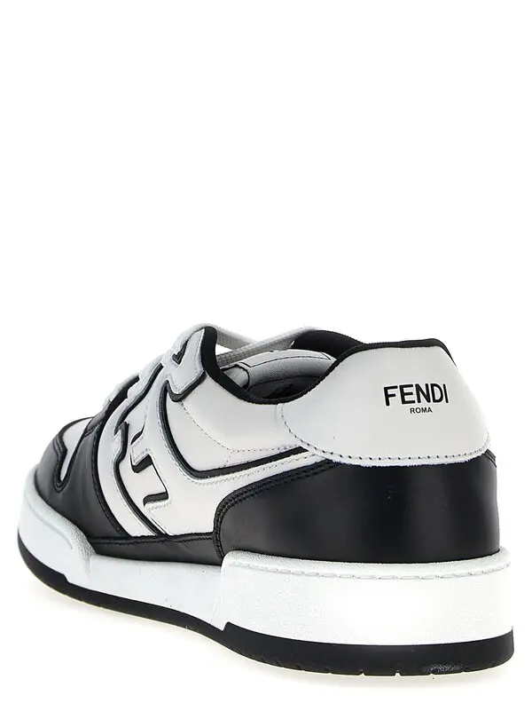 Fendi Match Leather Sneakers - Multicolor