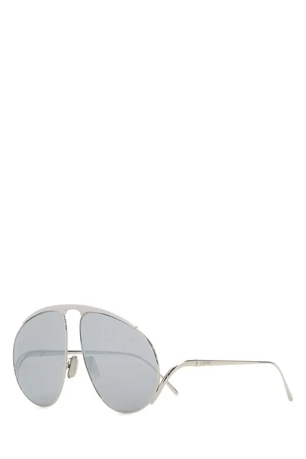 Loewe Metal Aviator Sunglasses - Silver
