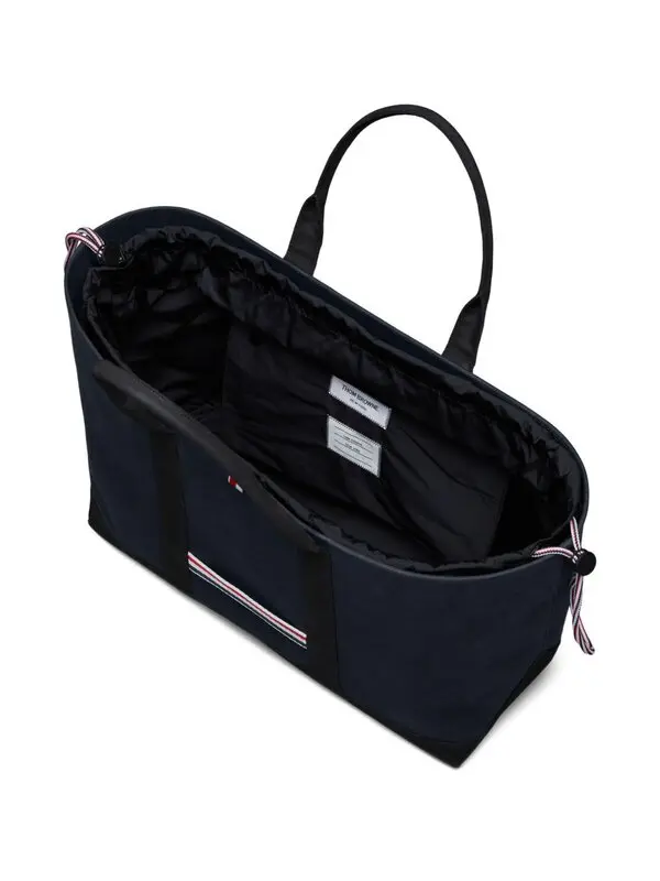Thom Browne Medium Leather Tote - Multicolor