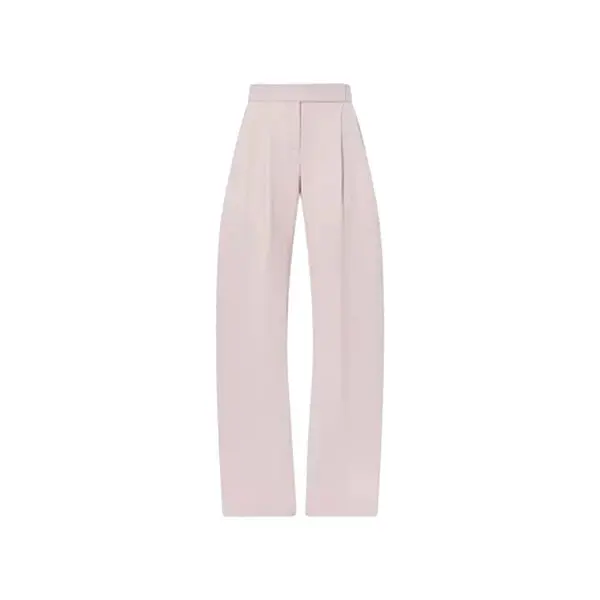 Attico Wool Blend Tailored Pants - Pink