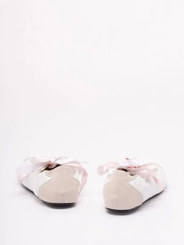 Repetto Ballerinas With Ribbon Detailing