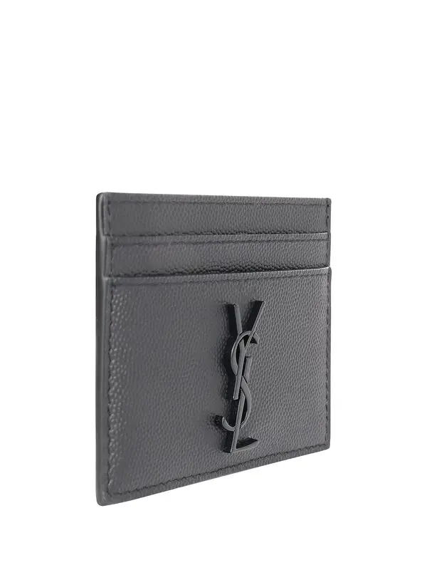Saint Laurent Leather Cardholder