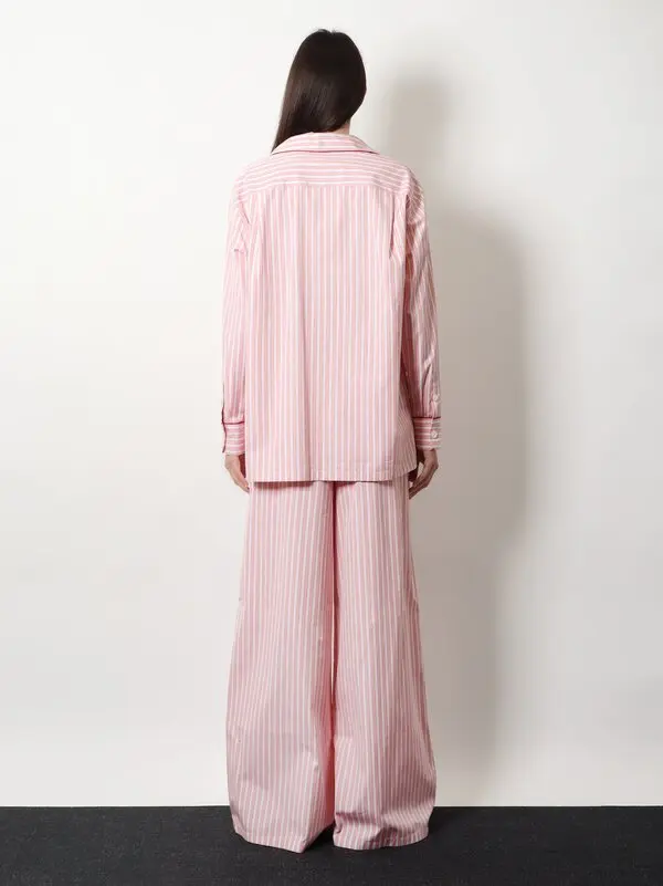 Dolce & Gabbana Striped Cotton Pajama Shirt